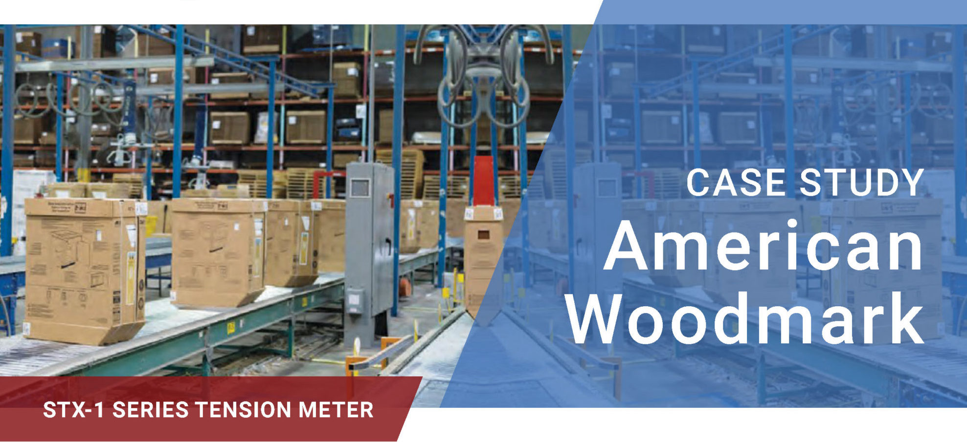American Woodmark Case Study: Strap Tension Control - Tensitron